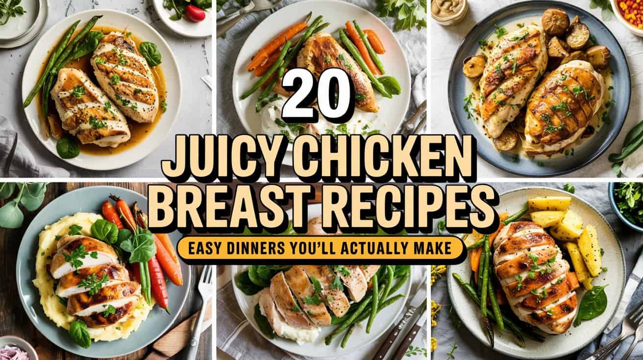 20 Juicy Boneless Chicken Breast Recipes for Easy Dinners 2026